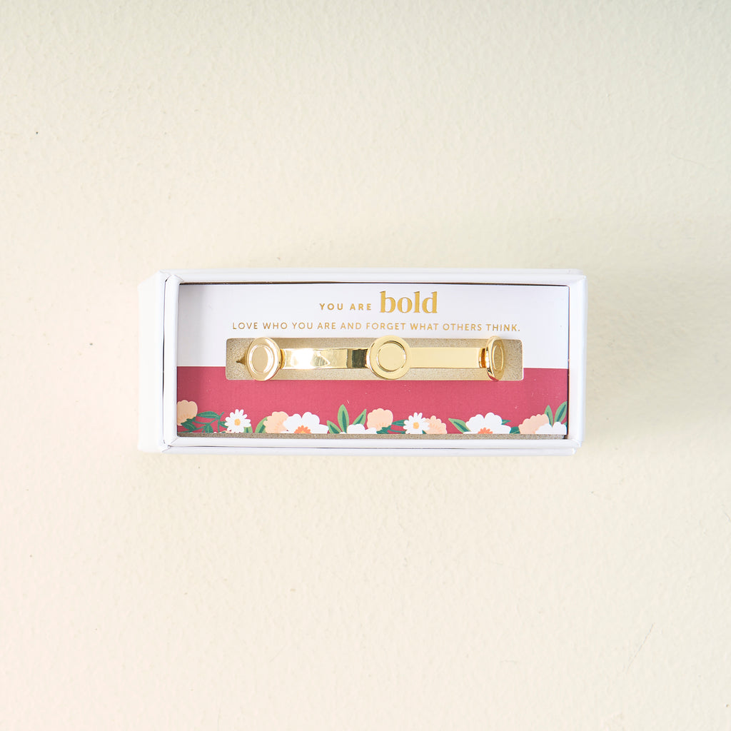 You Are Bold Skinny Stacker Bracelet – The Darling Effect