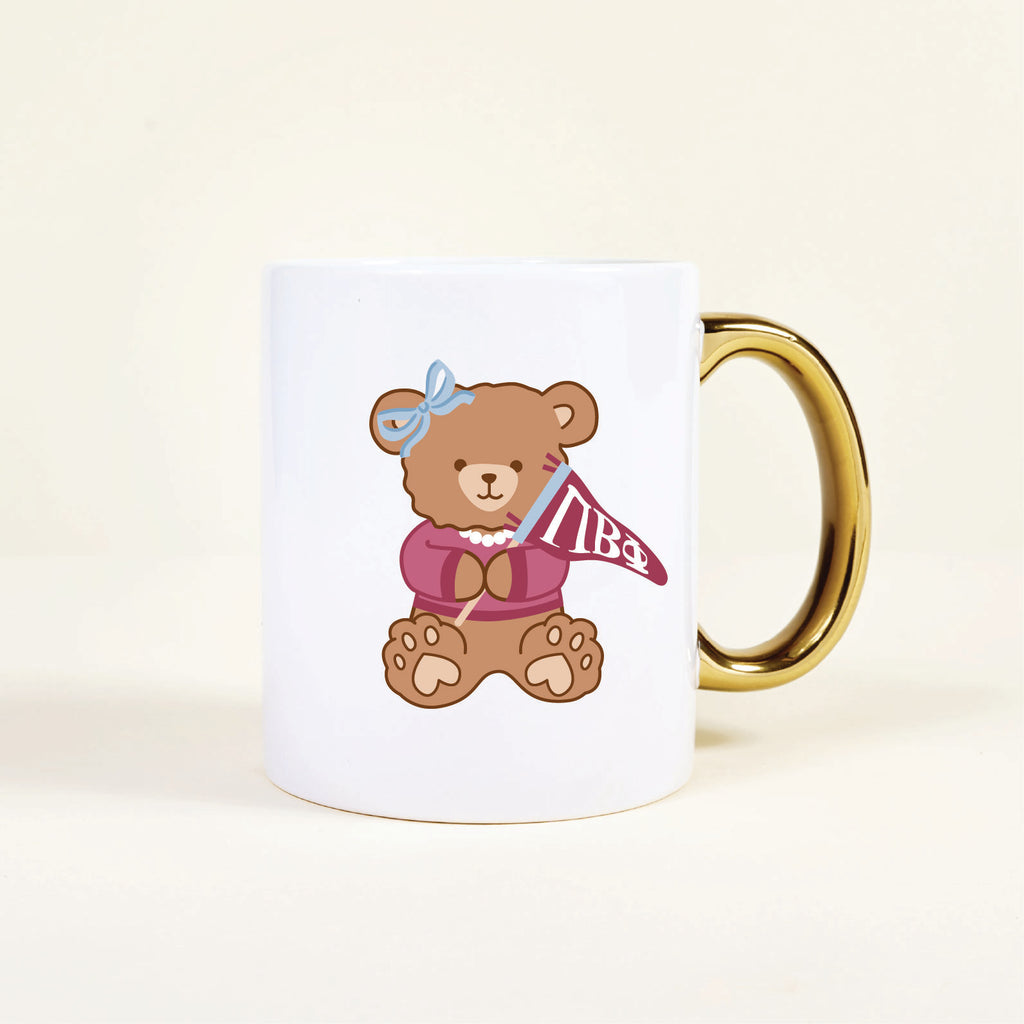 Pi Beta Phi 11 oz Cozy Cute Ceramic Mug – The Darling Effect
