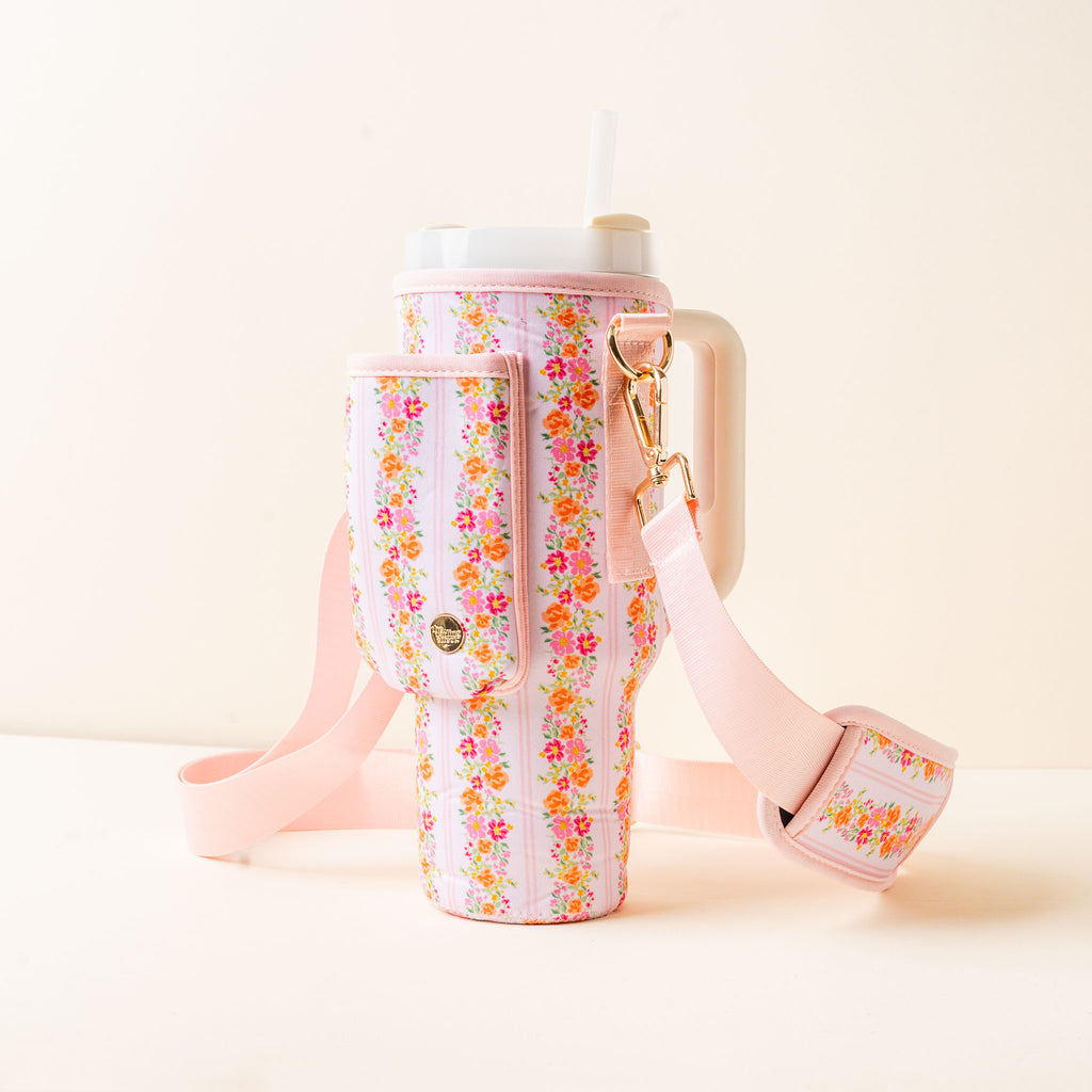 Petal Parade Pink Tumbler Sling – The Darling Effect